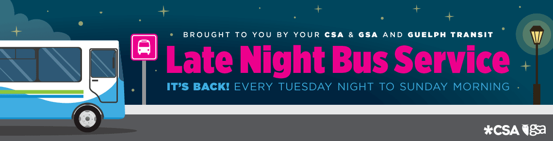 Late-Night Bus Service - Central Student Association